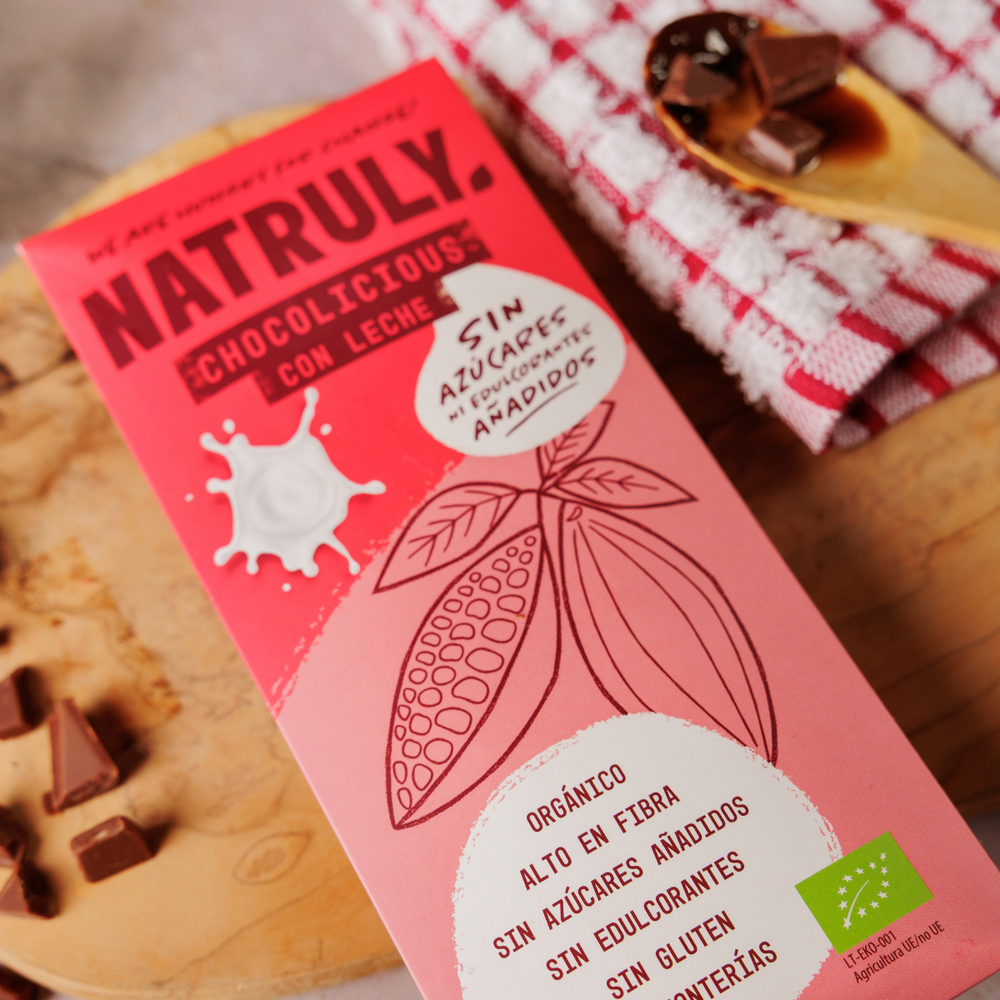Chocolicious Milk Chocolate – Organic Pack | 4 x 85g