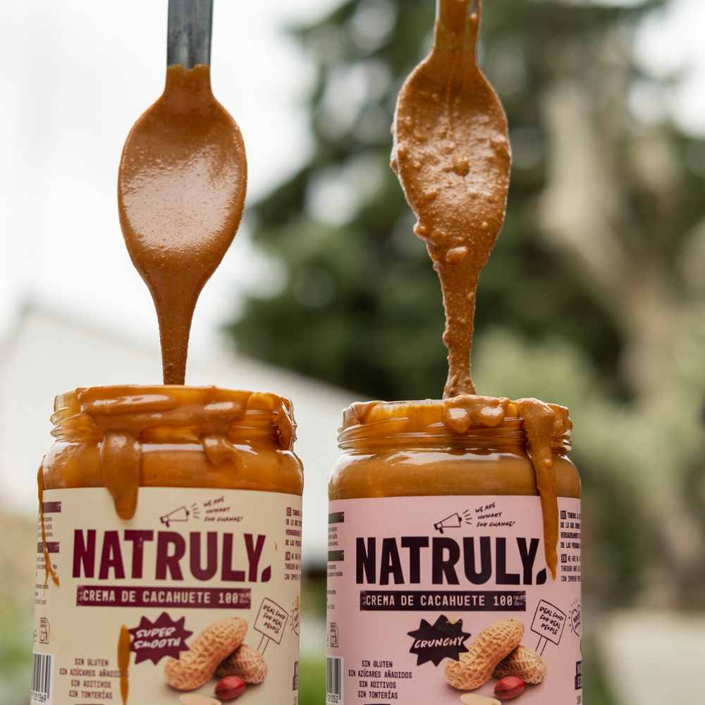 100% Natural Peanut Butter Without Sugar - Natruly